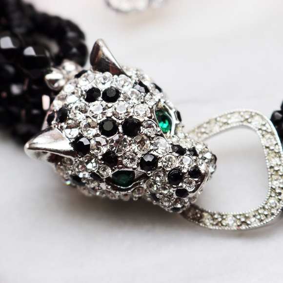 Kenneth Jay Lane | Jewelry | Vintage Kenneth Lane Bookpiece Leopard ...